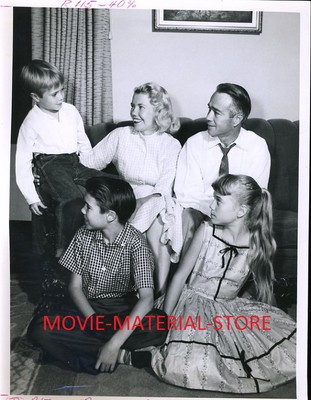 Lassie Jon Provost And His Real Family Original 7x9" Photo #L9054 | eBay