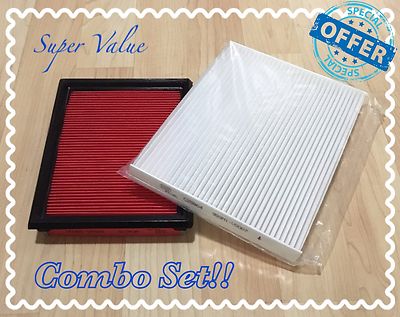 Combo Set Engine And Cabin Air Filter For Rogue 08-13 16546-30P00 ...