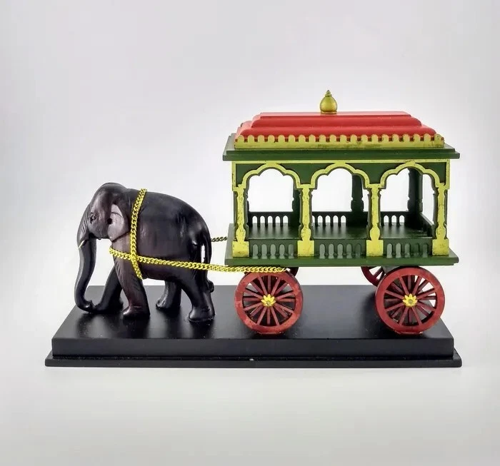 Cart And Elephant
