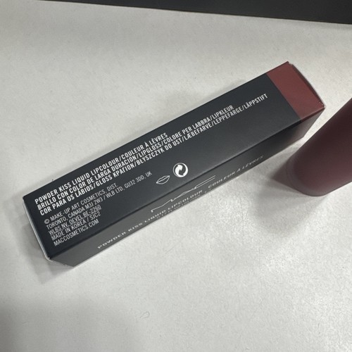 MAC Devoted To Chili 991 Powder Kiss Liquid Lipcolour Lipstick 0.17oz ...