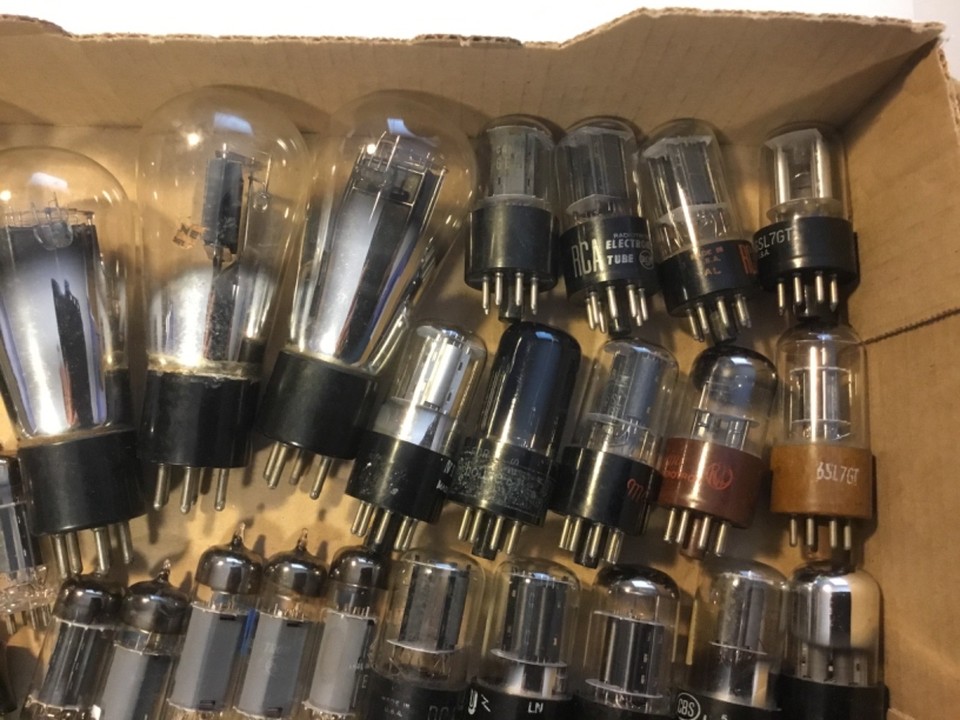 lot of 45 tubes 6sn7, 6sl7,46 ,12au7,6973 more read | eBay