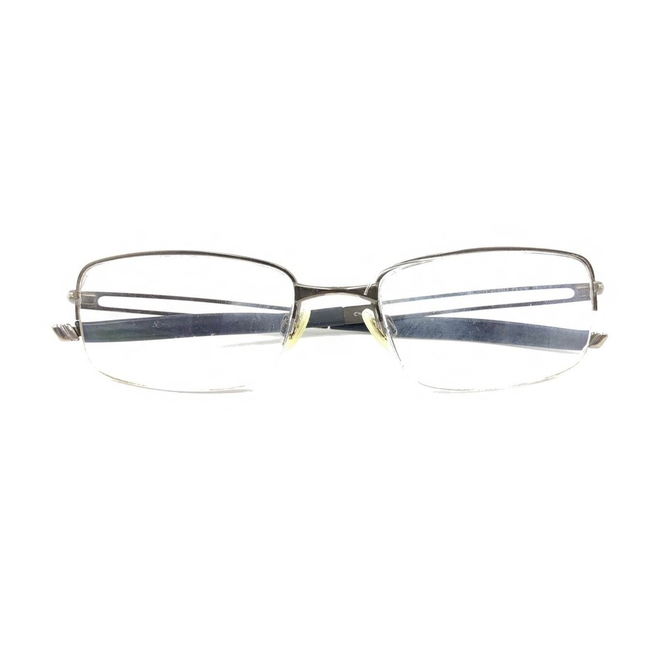 Oakley Frag OX5045-0353 Pewter Half Rim Eyeglasses Frames 53-19 140 ...