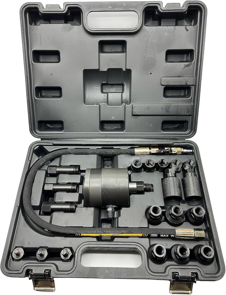 21Pcs Pneumatic Injector Removal Puller Kit Diesel Injector Extractor ...