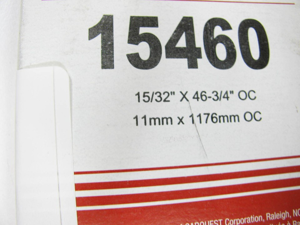 Carquest 15460 Accessory Drive Belt - 0.44" X 46.00" - 36 Degree | eBay