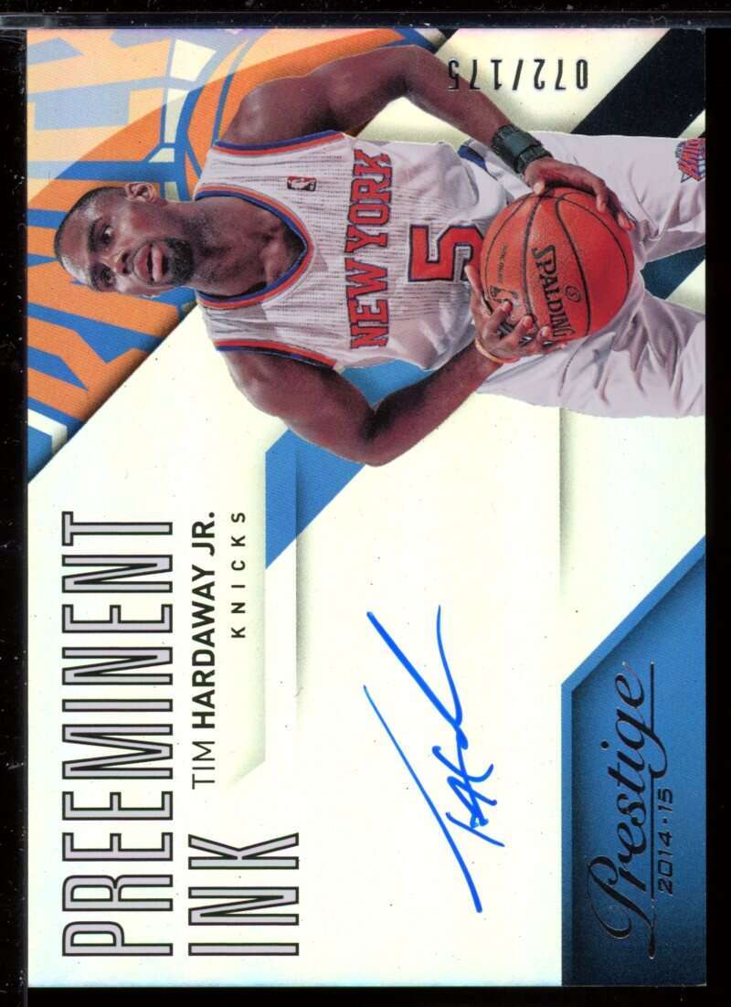 Tim Hardaway Jr. Card 2014-15 Prestige Premium Preeminent Ink #24 /175 ...