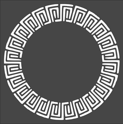 8"x8" Clear Plastic Stencil - Native Aztec (SC546) | eBay