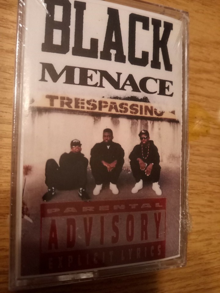 BLACK MENACE Ghetoasnigga SEALED New Orleans Gangsta Rap Tape G-Funk ...