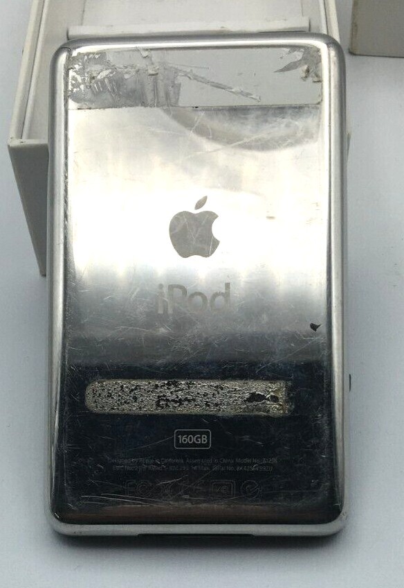 Apple iPod classic A1238 6th Gen Late-2008 80 GB White - Lines Bad ...