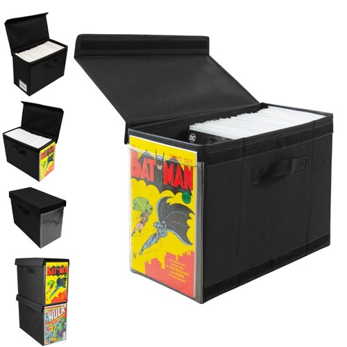 Comic Book Storage Box with Comic Book Display Window [Patent Pending]â ...