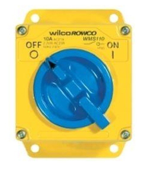 Wilco INDUSTRIAL 'A' SERIES SWITCH 4-Pole 32A 500V Cast Aluminium ...