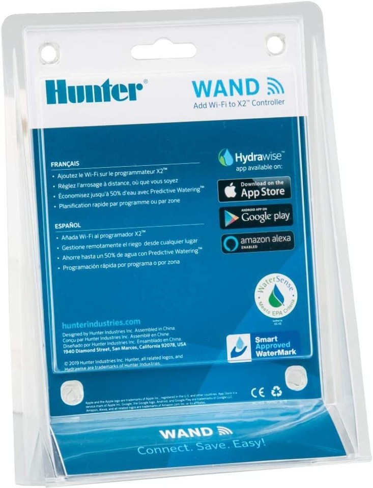 Hunter Wand WiFi Module for X2 Outdoor Irrigation Controller Remote ...