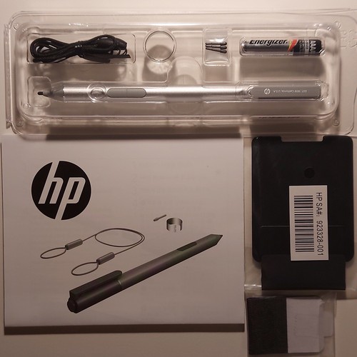 HP Active Pen with Spare Tips 2 Buttons Designed For Elite and ProBook ...