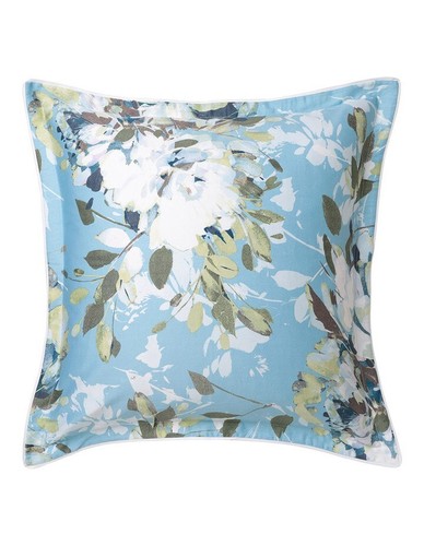 New Private Collection Jessica Blue Square Filled Cushion | eBay Australia