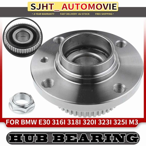 1x Front Wheel Hub Bearing for BMW E30 316i 318i 320i 323i 325i M3 82 ...