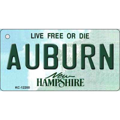 Auburn New Hampshire Novelty Metal Key Chain KC-12200 | eBay