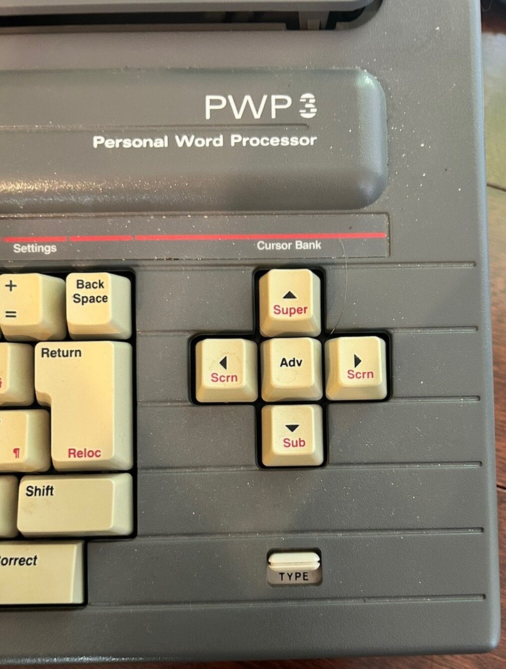 Vintage Smith Corona PWP3 Personal Word Processor - Typewriter Extra ...