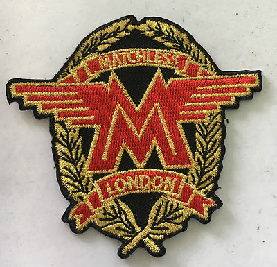Matchless London Motorcycles embroidered cloth patch B030501 | eBay ...