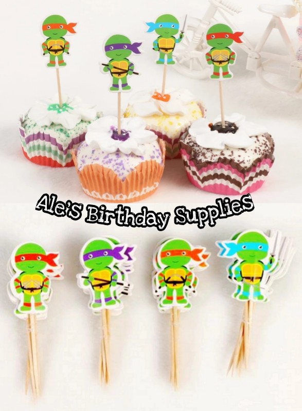 Tmnt Cupcake Toppers