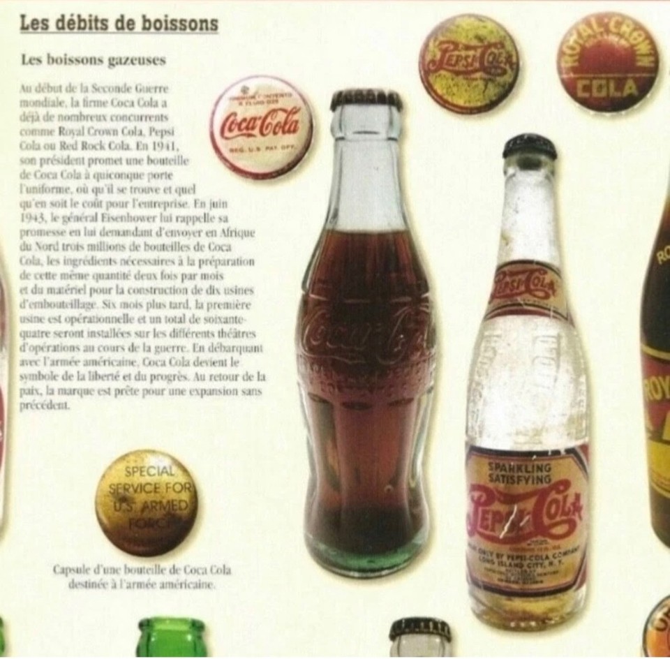 Original WW2-US COCA-COLA RELIC:Fox Green Sector Omaha Beach D-Day ...