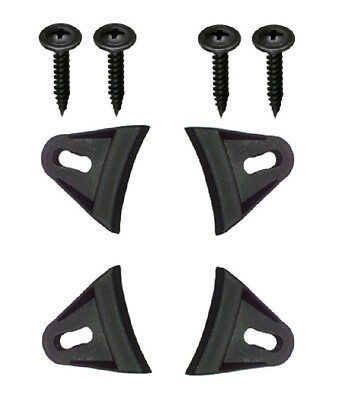 x4 Speaker Grill Mounting Clamp Clips & Screws Waffle Mesh Sub-Woofer ...