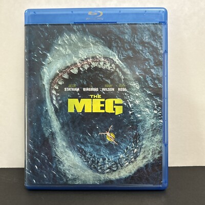The Meg (Blu-ray) Jason Statham, Bingbing Li, Rainn Wilson, Ruby Rose ...