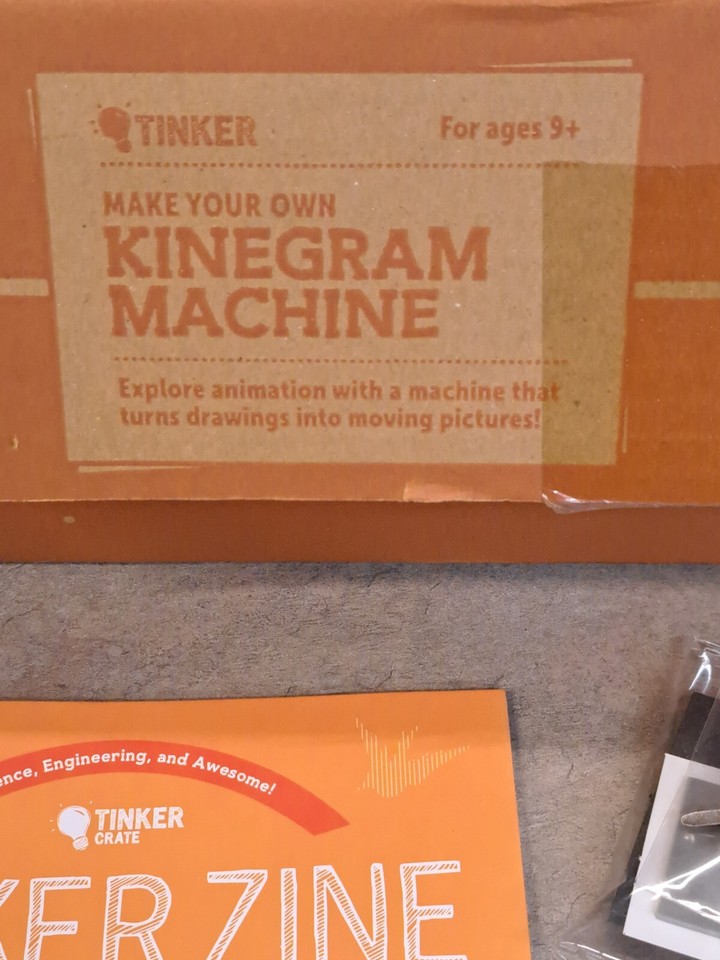 Tinker Make Your Own Kinegrim Machine for ages 9+ | eBay