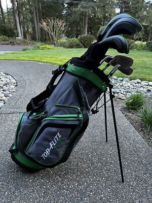 Partial Top Flite gamer golf set 9 Clubs | eBay