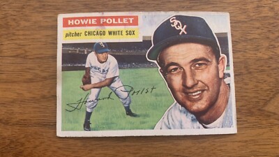 1956 Topps Set-Break #262 Howie Pollet White Sox | eBay
