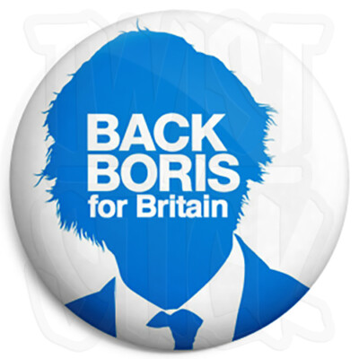 Back Boris for Britain - 25mm Badge - Conservative Political Election ...