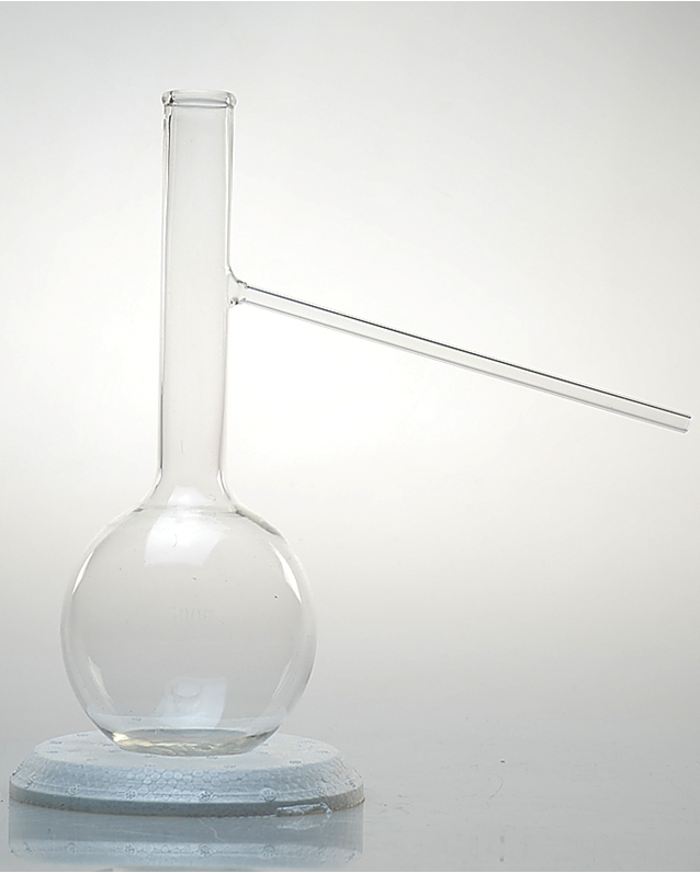 Lab Glass Distillation Flask Round Bottom with side arm 250ml new | eBay