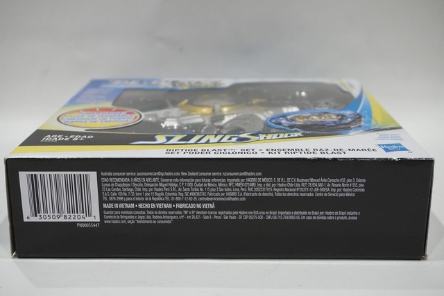 Beyblade Burst Turbo FORNEUS F4 Shark Launcher Riptide Blast Set Hasbro ...