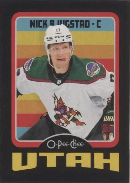 2024-25 O-Pee-Chee - Nick Bjugstad #36 Retro Black Border /100 for sale ...