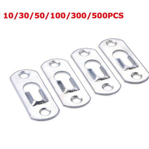 Single Keyhole Mirror Picture Frame Metal Hanging Brackets Hangers ...