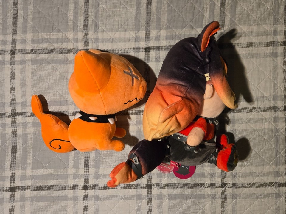 Sinder VTuber YouTooz Plushie and UwU Market Pyro Pup Plushie both new ...