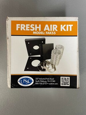 Fresh Air Intake Kit, Pellet/Multi-Fuel Stove-Compatible, FAK55 | eBay