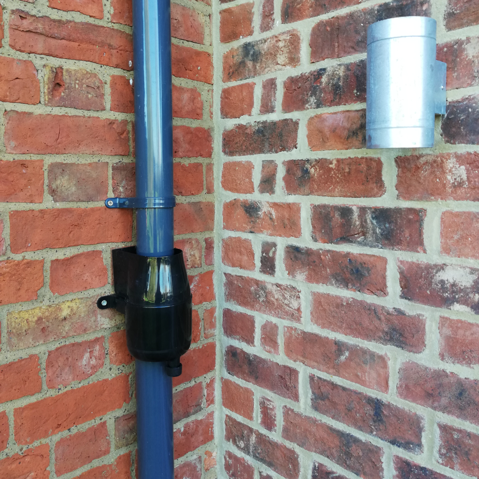 Gutter Mate Water Butt Diverter & Filter - Black, Brown, White & Grey ...