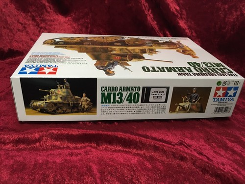 TamiyaMilitary Miniature Series No.296 Italian Carro Armato M13/40 ...