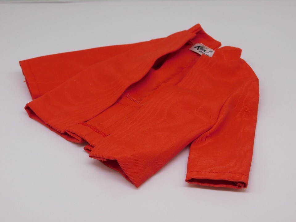Vintage Barbie 1960s Ken RED NEHRU JACKET #1431 Guruvy Formal Ken | eBay
