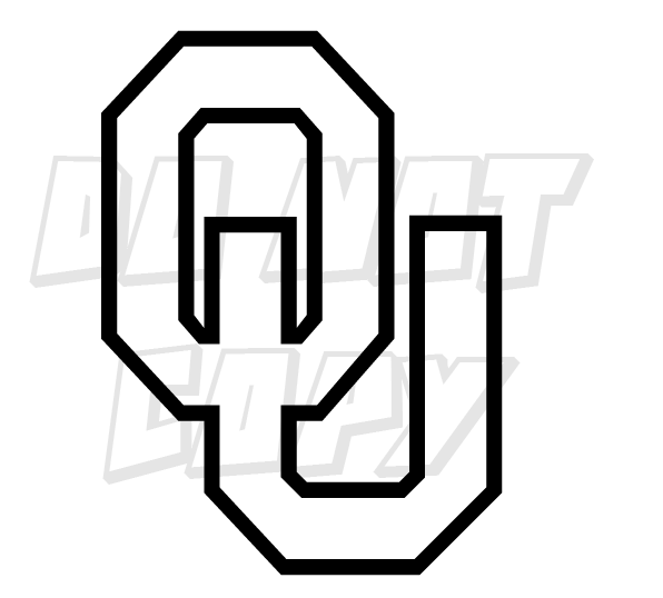 OU Oklahoma University Sooner Football Vinyl Decal stickers - Made in ...