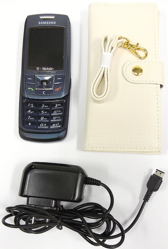 Samsung SGH-T429 - Blue and Black ( T-Mobile ) Rare Slider Phone ...