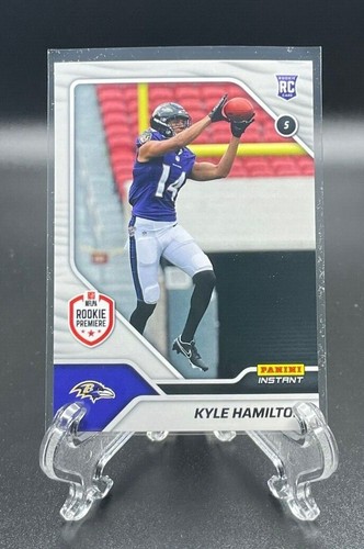 2022 PANINI INSTANT NFL FIRST LOOK KYLE HAMILTON #8 Rookie Card RC | eBay