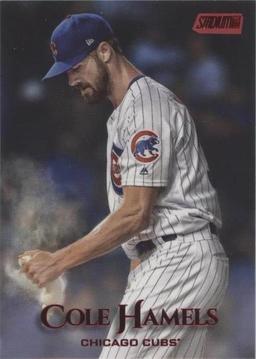 2019 Topps Stadium Club - Cole Hamels #55 Red Foil for sale online | eBay