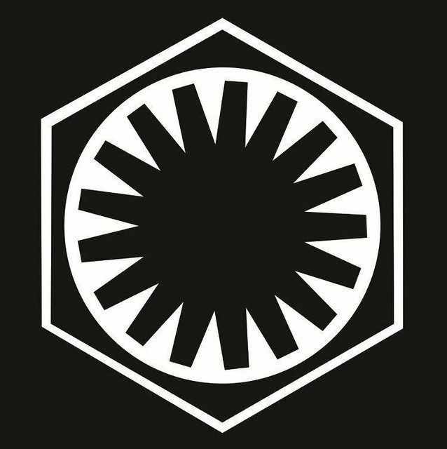 The First Order Logo Decal / Sticker - Choose Color & Size - Star Wars ...