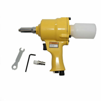 Impact Rivet Gun 3/32"-3/16" Air Riveter 2.4/3.2/4.0/4.8mm Inlet 1/4 ...
