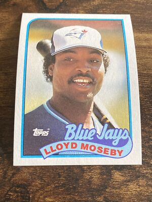 1989 Topps #113 Lloyd Moseby Toronto Blue Jays C5305* | eBay