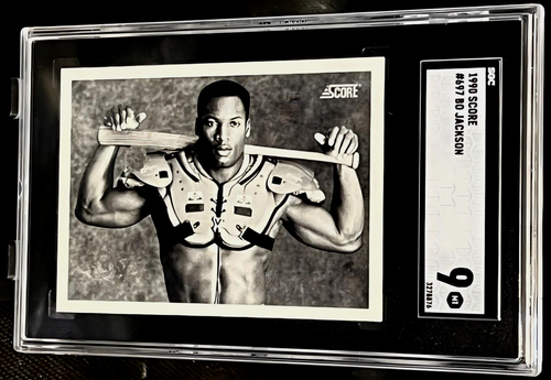 1990 Score - #697 Bo Jackson SGC 9 MINT | eBay