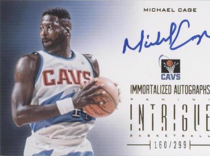 2012-13 Panini Intrigue - Immortalized Autographs Michael Cage #58 /299 ...