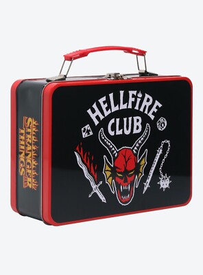 Stranger Things Hellfire Club Tin Lunch Box NEW | eBay