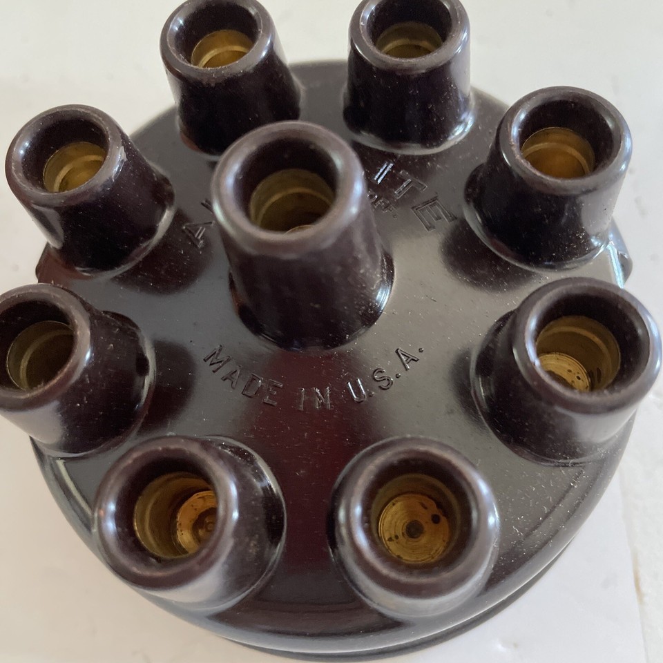 NOS 1927 - 1947 AUTOLITE IG-325 DISTRIBUTOR CAP HUDSON NASH PEERLESS ...