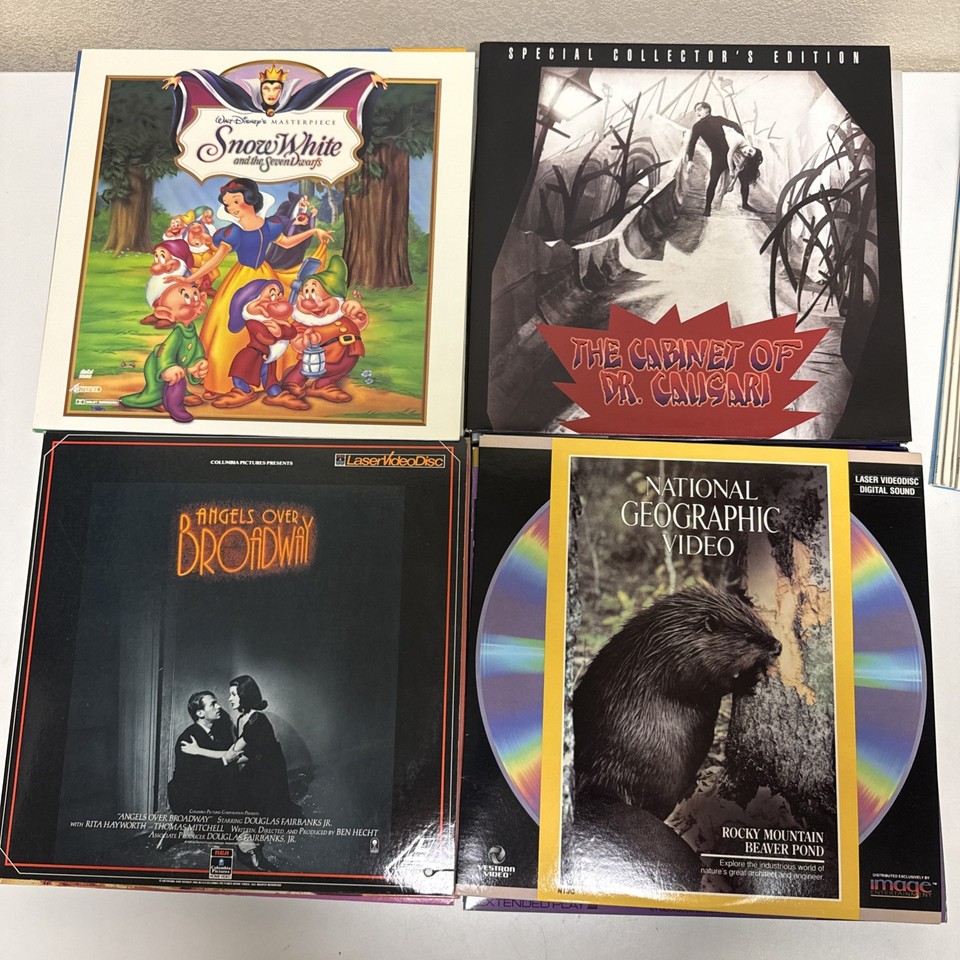 Huge LOT of 59 LaserDisc Movies - Laser Disc Collection - 8 CRITERION ...